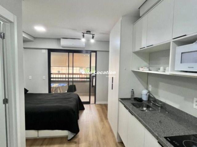 Apartamento de 25 m² Brooklin São Paulo, à venda por R$ 480.000 ou aluguel por R$ 2.700/mês