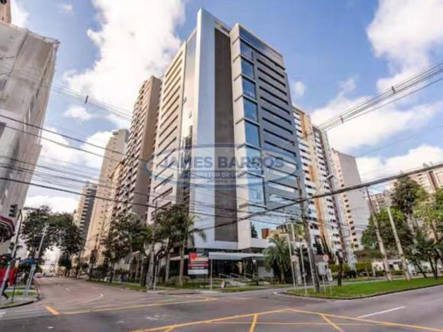 Apartamento de 28m2 100% mobiliado no Água Verde. Curitiba PR