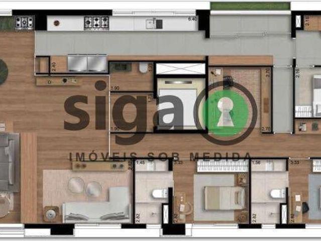 Apartamento de 298m² no Jardim Paulista com elegância, exclusividade e sofisticação