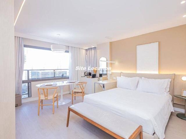 Apartamento de 29 m² Itaim Bibi São Paulo, aluguel por R$ 6.000/mês