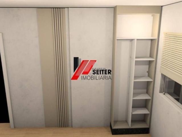 Apartamento de 2 Dorm. Semi Mobiliado Para Locação