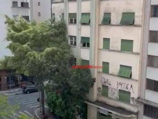 Apartamento de 2 Dormitórios com 1 Vaga de Garagem com 49m² de Área Útil na Vila Buarque Região Cent
