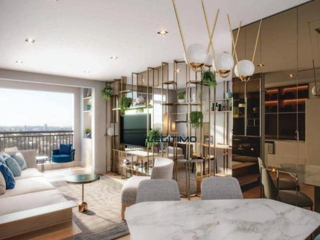 Apartamento de 2 dormitórios com suíte à venda na Vila Mariana, 62 metros privativos, 1 vaga, lazer
