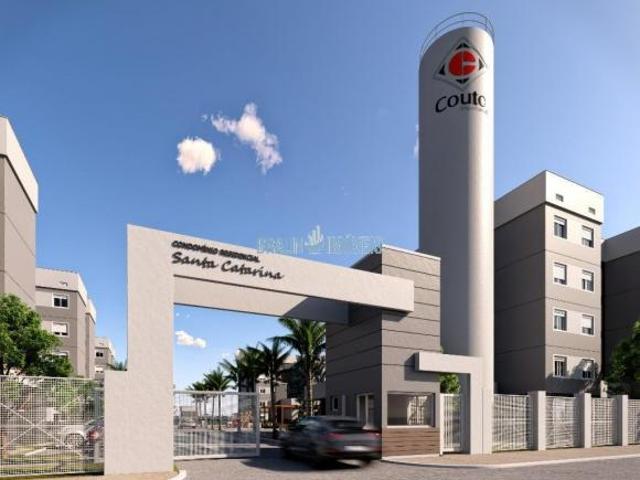 Apartamento de 2 dormitórios, Condomínio Santa Catarina, com infraestrutura completa, aceita financ