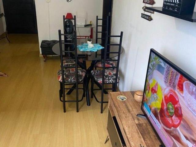 Apartamento de 2 dormitórios, sala, cozinha, banheiro, área de serviço com vaga de garagem escritura