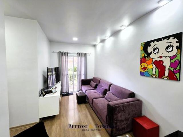 Apartamento de 2 quartos 100% MOBILIADO Garagem Coberta
