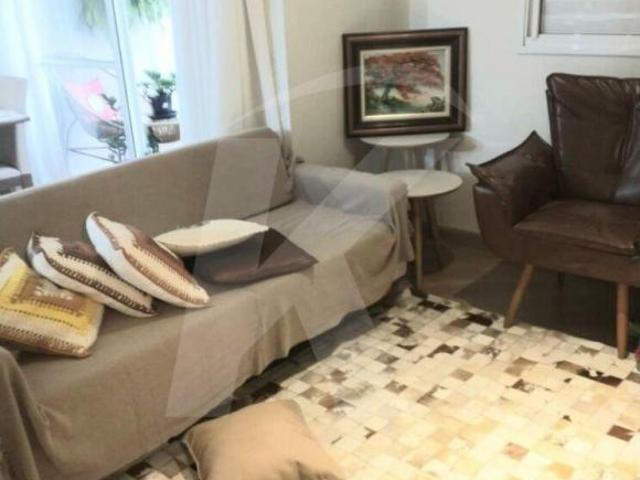 Apartamento de 2 quartos, 1 suíte, planejados, varanda, sala ampliada, 1 vaga, 65m2 na Vila Paiva