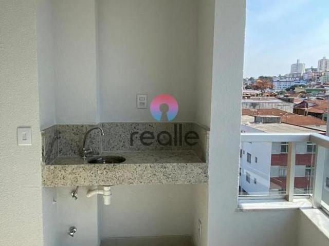 Apartamento de 2 quartos, 2 vagas, varanda gourmet com churrasqueira, à venda, João Pinheiro, Belo H