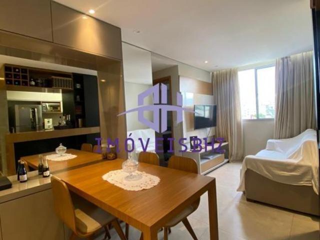 Apartamento de 2 quartos com lazer completo no Cabral todo montado