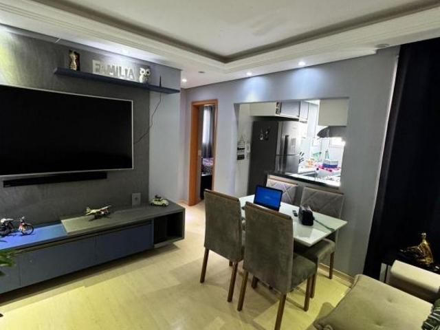 Apartamento de 2 quartos à venda em Sorocaba SP, Jardim São Carlos: 2 salas, 1 banheiro, 1 vaga, 54m