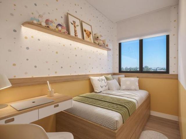 Apartamento de 2 quartos no Novo Mundo entrega set/2026