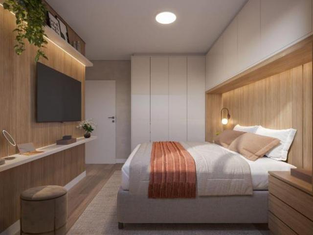 Apartamento de 2 quartos no Novo Mundo entrega set/2026