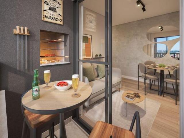 Apartamento de 2 quartos no Novo Mundo entrega set/2026