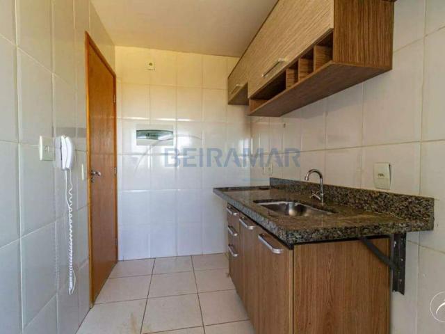 Apartamento de 2 quartos, sendo 1 suíte, varanda e vaga de garagem no Residencial Paradiso Taguatinga Norte