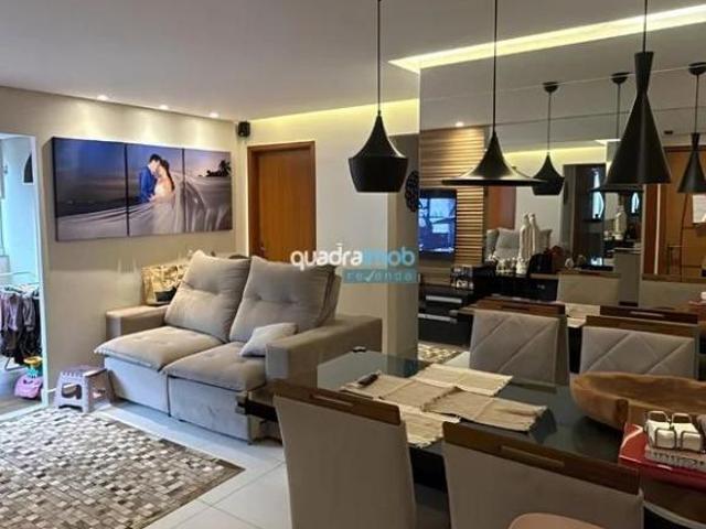 Apartamento de 2 quartos, varanda e lazer completo no Residencial Verdes Brasil em Águas Claras
