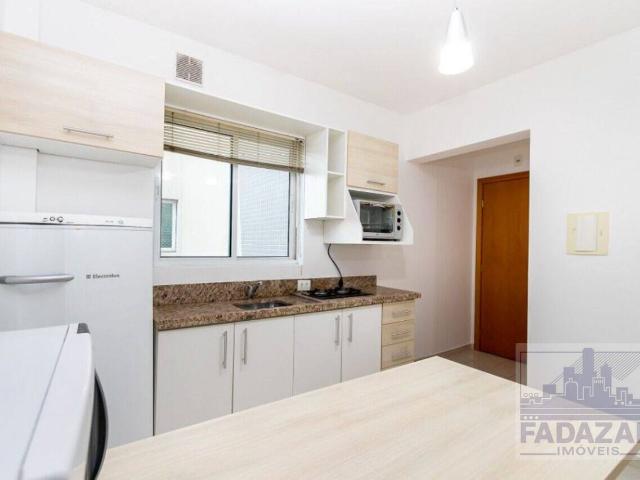 Apartamento de 33 m² na Nunes Machado Centro Curitiba PR, aluguel por R$ 1.800/mês