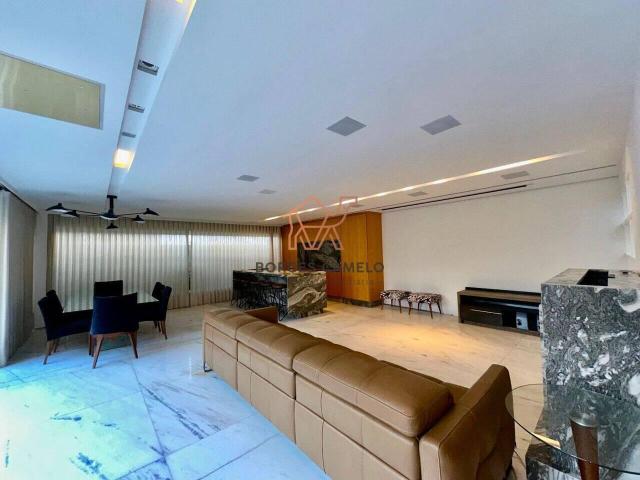 Apartamento de 303 m² na das Flores Vila da Serra Nova Lima MG, à venda por R$ 4.950.000 ou aluguel por R$ 22.000/mês