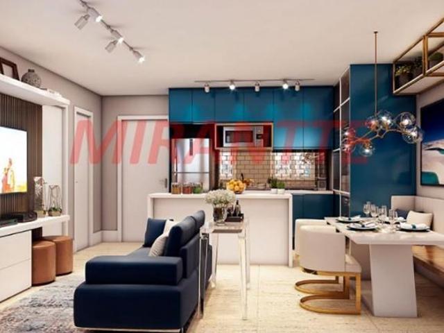 Apartamento de 37m² com 2 quartos