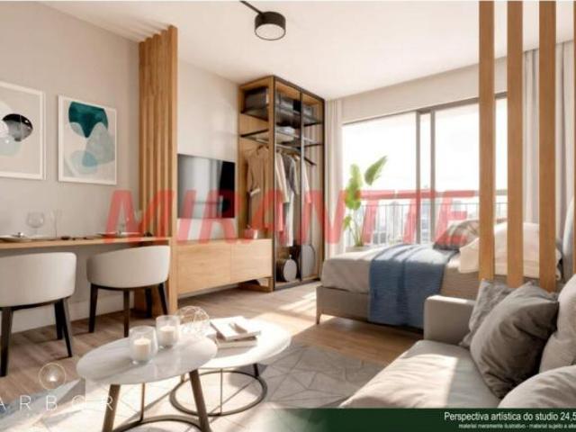 Apartamento de 37m² com 2 quartos