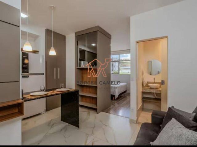 Apartamento de 34 m² na Senador Lima Guimarães Buritis Belo Horizonte MG, aluguel por R$ 3.200/mês