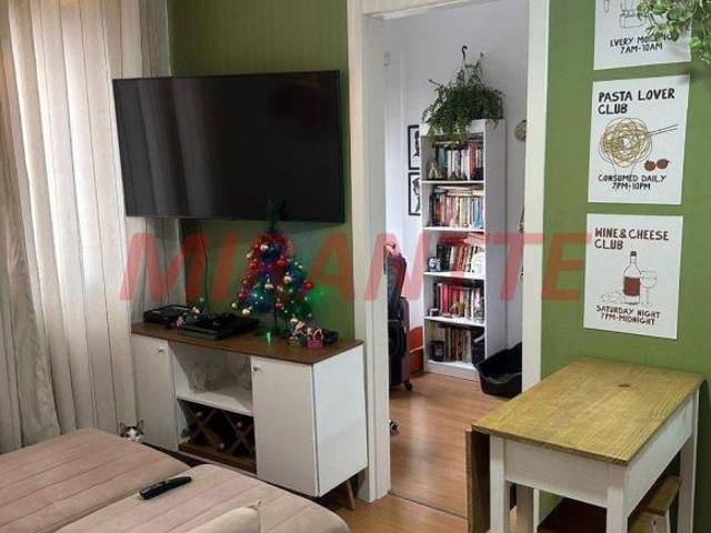 Apartamento de 34m² com 2 quartos