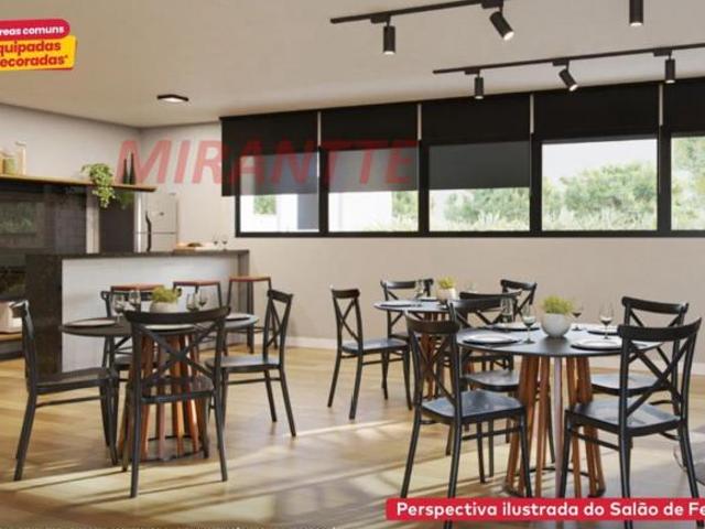 Apartamento de 35.79m² com 2 quartos