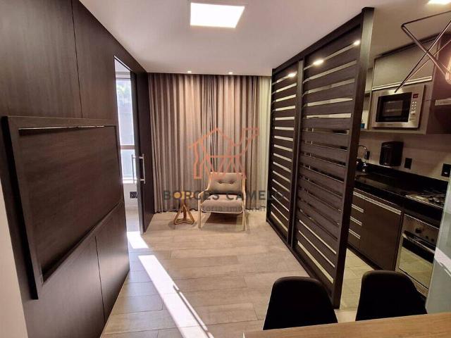 Apartamento de 35 m² na Curitiba Lourdes Belo Horizonte MG, aluguel por R$ 4.500/mês
