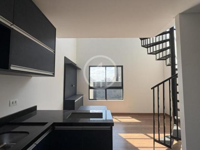 Apartamento de 35 m² com 1 quarto em venda em Portão | Twin Urban Habitat Loft Duplex A702 1Q