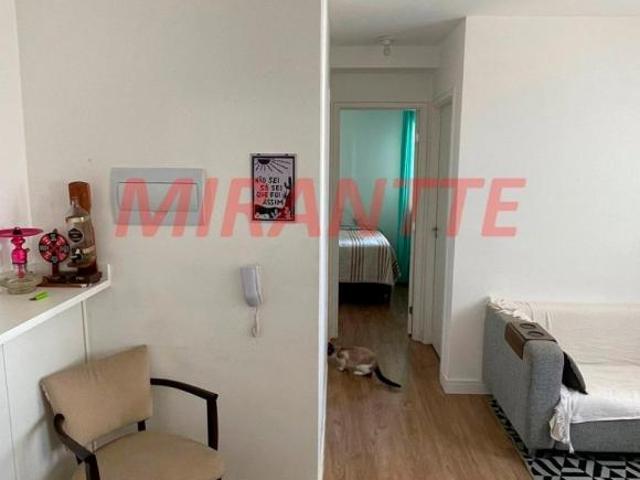 Apartamento de 36m² com 2 quartos