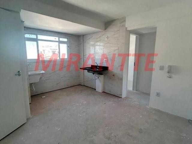 Apartamento de 36m² com 2 quartos