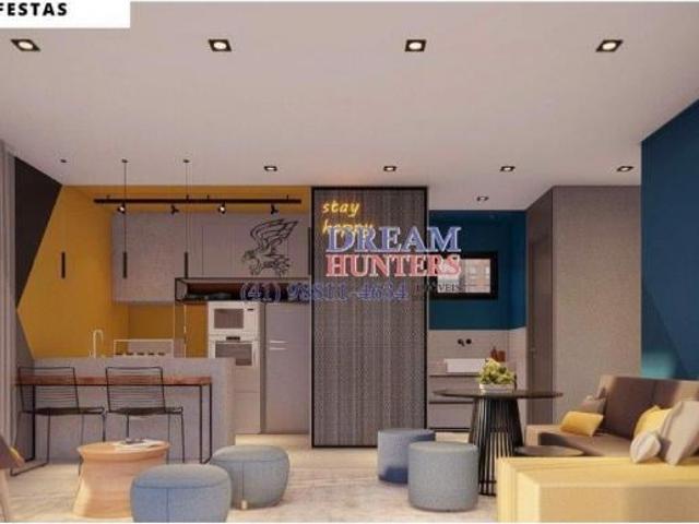 Apartamento de 39,30m² no bairro Vila Izabel, com 2 quartos, 1 banheiro e 1 vaga de garagem