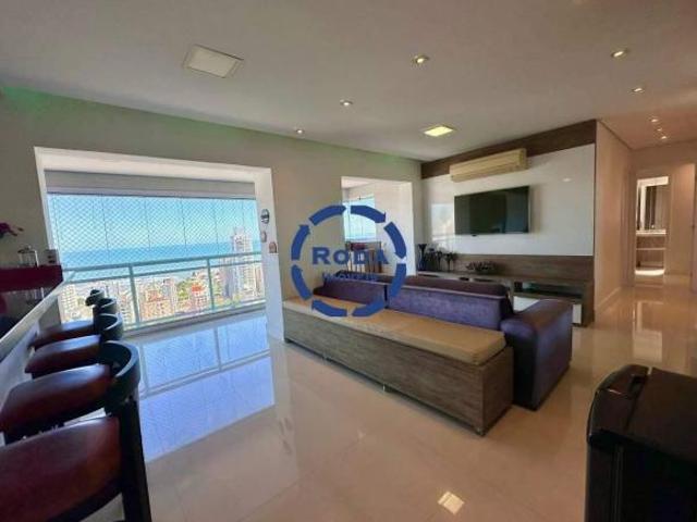 Apartamento de 3 dormitórios à venda com lazer completo Marapé, Santos/SP