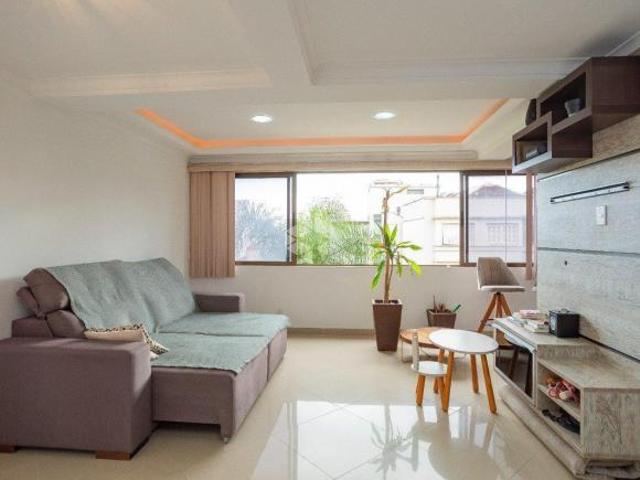 Apartamento de 3 dormitorios, suite, semimobiliado, churrasqueira, gabinete, ele