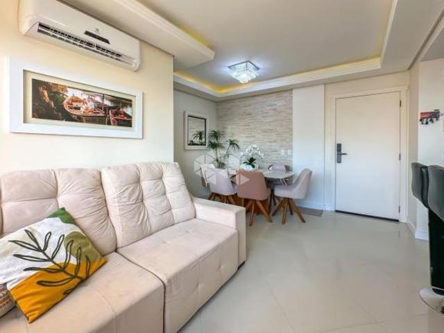 Apartamento de 3 dormitorios, semimobiliado, suite, andar alto com vista panoramica e definitiva, ga