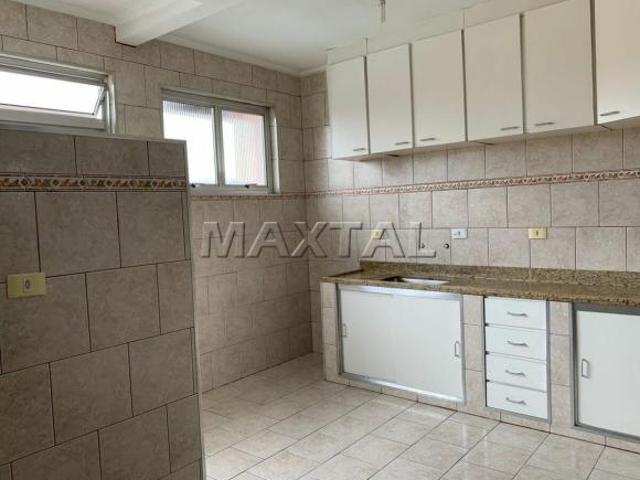 Apartamento de 3 dormitórios, 2 banheiros, 2 vagas, 1 suíte, closet, com condomínio baixo Tucuruvi