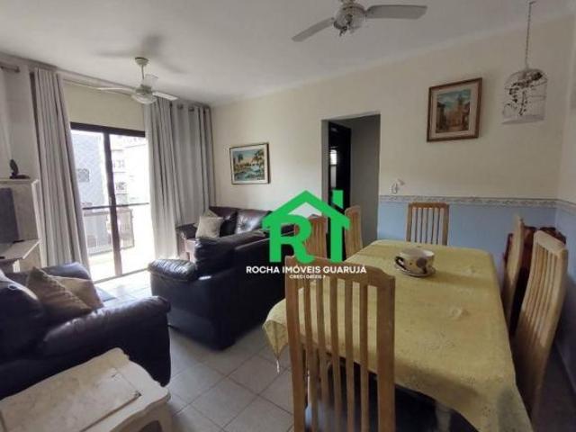 Apartamento de 3 quartos 1 suíte, sacada e 1 vaga à venda em Enseada, Guarujá