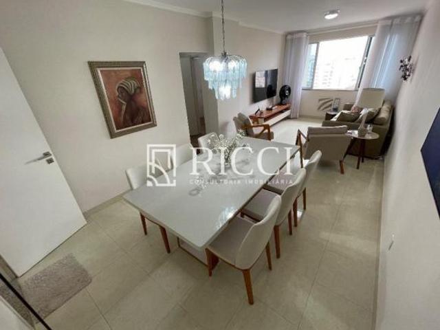 Apartamento de 3 quartos com suíte e 2 vagas na Aparecida, Santos SP: 125m² de conforto e elegância!