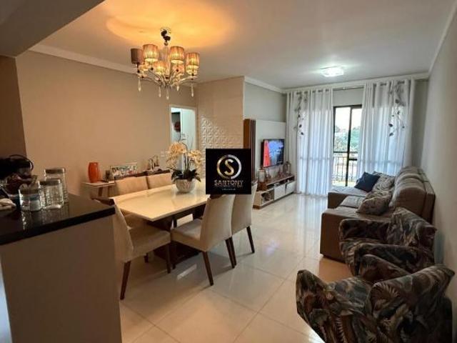 Apartamento de 3 quartos com suite e 2 salas, 87m², 2 vagas Condomínio Espaço & Vida, Ponte de São
