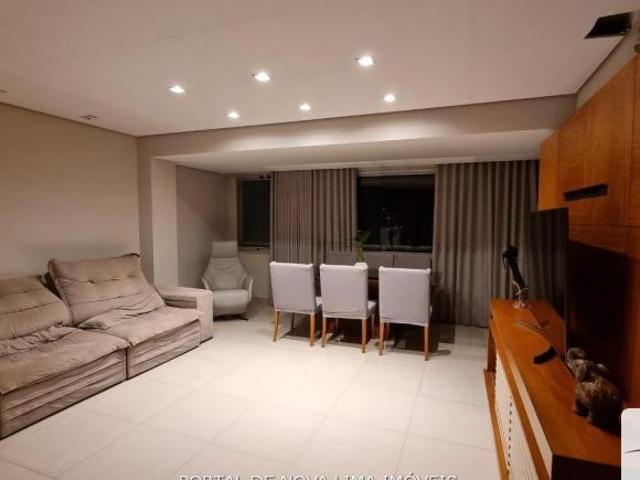Apartamento de 3 Quartos a venda no Vila da Serra, andar alto, com Vista Definitivada. Lazer complet