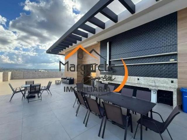 APARTAMENTO DE 3 QUARTOS, SENDO UMA SUÍTE COM ARMÁRIOS/SALA DE JANTAR/GARAGEM