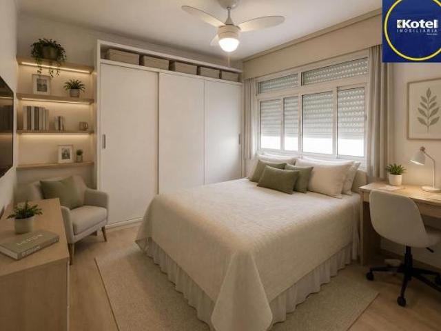 Apartamento de 3 quartos, suíte e 1 vaga de garagem no bairro Bom Fim em POA/RS