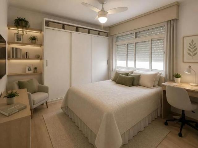 Apartamento de 3 quartos, suíte e 1 vaga de garagem no bairro Bom Fim em POA/RS
