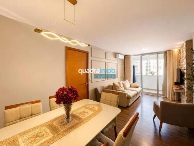 Apartamento de 3 quartos, varanda e lazer completo no Monte Carlo em Águas Claras