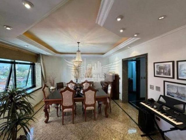 Apartamento de 3 Suítes no Edifício Estoril à Venda, 205m² Jardim, Santo André/SP