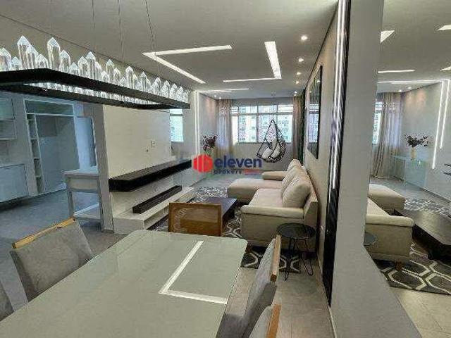 Apartamento de três dormitórios, uma suíte, Bairro Pompéia Santos S/P | Cód.: 8392