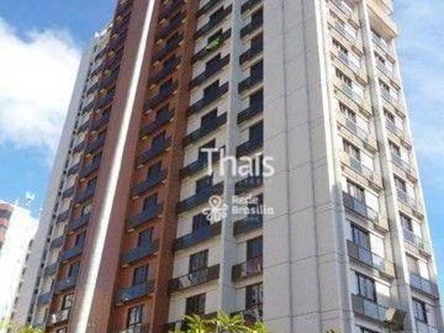 Apartamento de um quarto e lazer completo em águas claras