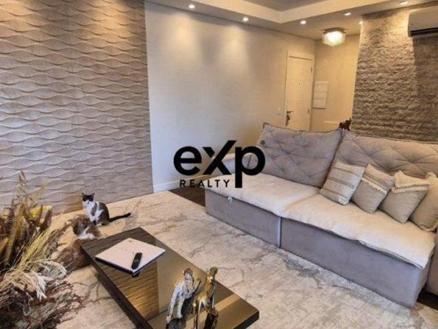 Apartamento de Alto Padrão à Venda no Cambuí Mobiliado, Andar Alto e Vista Livre