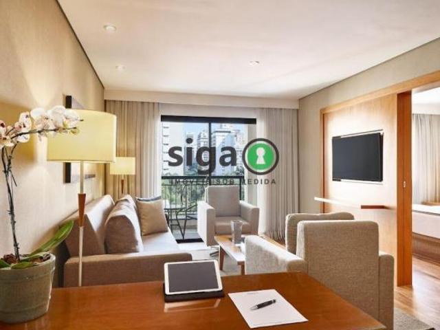Apartamento de alto padrão com 62m², para Locação com 1 suite, 1 vaga, MOBILIADO no Jardim Paulista