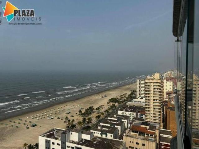 Apartamento de alto padrão com vista mar – 3 suítes – Aviação, Praia Grande