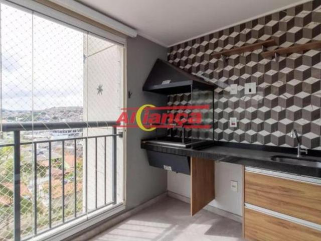 Apartamento de Alto Padrão em Guarulhos 2 Suítes, Piscina e Churrasqueira!